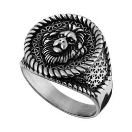 Lucardi Ring 'Urbane Geschichte' male size 69 Silver