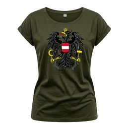 Makaya Shirt 'AT-Adler' Damen Gr&ouml;&szlig;e XXXL gr&uuml;n