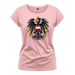 Makaya Shirt 'AT-Adler' Damen Gr&ouml;&szlig;e 5XL pink