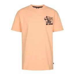PETROL INDUSTRIES T-Shirt Jungen Gr&ouml;&szlig;e 116 orange / schwarz