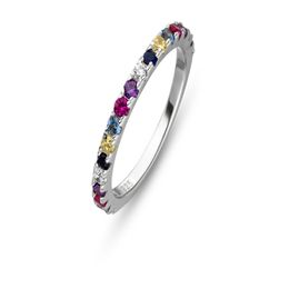 Fiocco Jewelry Ring 'Rainbow' Damen Gr&ouml;&szlig;e 58 silber