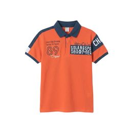 Solang Poloshirt Jungen Gr&ouml;&szlig;e 134 blau / orange