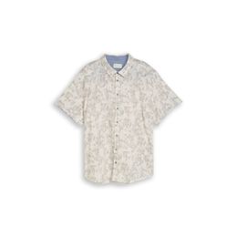 Tom Tailor Men + Hemd Herren Gr&ouml;&szlig;e 4XL beige / hellgrau