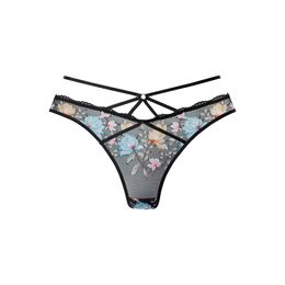 Lascana String Damen Gr&ouml;&szlig;e L azur / orange / rosa / schwarz