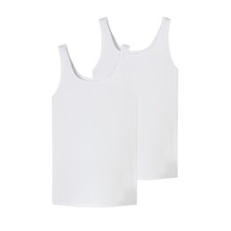 Schiesser Unterhemd ' Tr&auml;gertop - Unique Micro ' Damen Gr&ouml;&szlig;e XL wei&szlig;