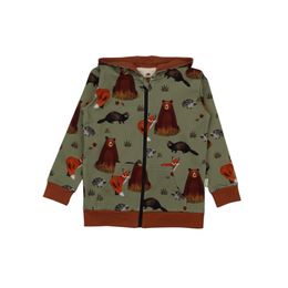 Walkiddy Zip-Up Hoodie 'Walkiddy - Autumland Sweat Jacket' girl size 104 Green