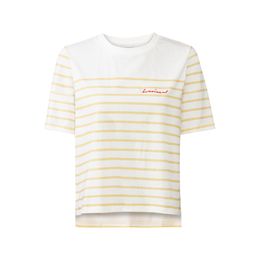 Lascana T-Shirt Damen Gr&ouml;&szlig;e XS/S gelb / rot / wei&szlig;