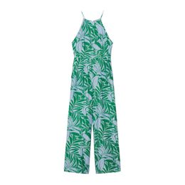 Mango Jumpsuit 'Olimpio' female size M Dusty blue / Fir