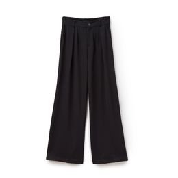 CALZEDONIA Bundfaltenhose Damen Gr&ouml;&szlig;e 34 schwarz