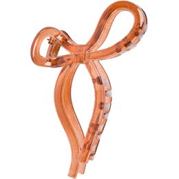 styleBREAKER Haarschmuck 'Haarklammer Schleife' Damen Gr&ouml;&szlig;e One Size braun