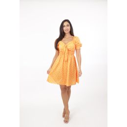 Elara Kleid Damen Gr&ouml;&szlig;e 40/42 orange