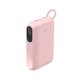 Belkin Powerbank &raquo;BoostCharge Powerbank 10K mit Display&laquo; BOOST CHARGE Power Delivery Powerbank 10.000mAh, white Digitales Display zur Anzeige des Ladestatus