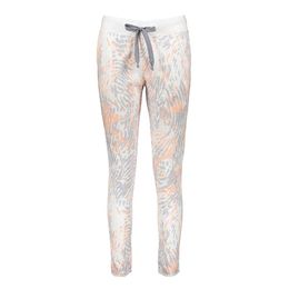 Juvia Sweathose in Wei&szlig;/ Flieder/ Orange - 79% | Gr&ouml;&szlig;e L | Damenhosen