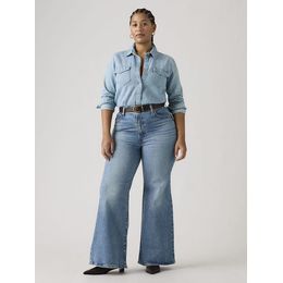 Levi's Levi's Jeans "Ribcage" - Flared fit - in Blau - 59% | Gr&ouml;&szlig;e W33/L32 | Damenjeans