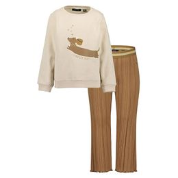 Blue Seven Jogginganzug in Beige/ Camel - 45% | Gr&ouml;&szlig;e 104 | Kinder-outdoor-jacken