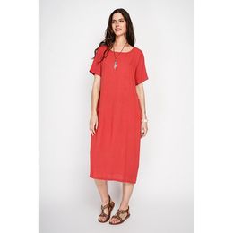 Le Jardin du Lin Kleid in Rot - 71% | Gr&ouml;&szlig;e 42 | Damen-kleider