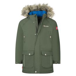 Trollkids Parka "Nordkapp" in Khaki - 41% | Gr&ouml;&szlig;e 140 | Kinderjacken