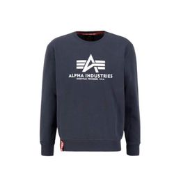 Alpha Industries Sweatshirt 'Basic Logo' Herren Gr&ouml;&szlig;e L navy