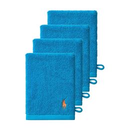 Ralph Lauren Home Towel 'POLOPLAYER' male size 33 Cyan blue