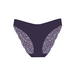 Triumph Tai-Slip ' Red Label Body Make-Up Illusion Lace ' Damen Gr&ouml;&szlig;e M dunkelblau / lila