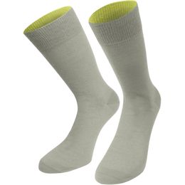 Normani Sportsocken 'Bi-Color' Herren Gr&ouml;&szlig;e 35/38 grau