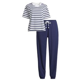 Mey Pyjama 'Solid Love' Damen Gr&ouml;&szlig;e XS dunkelblau Sommerkleid