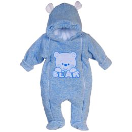 La Bortini Overall Jungen Gr&ouml;&szlig;e 50/56 rauchblau