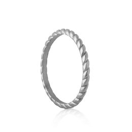 Akitsune Ring 'Euphoria' Damen Gr&ouml;&szlig;e 54 silber