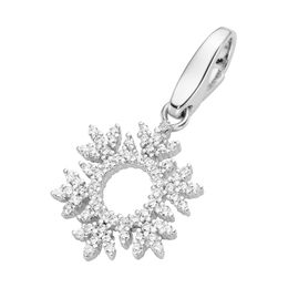Giorgio Martello Milano Anh&auml;nger Damen Gr&ouml;&szlig;e One Size silber / wei&szlig;
