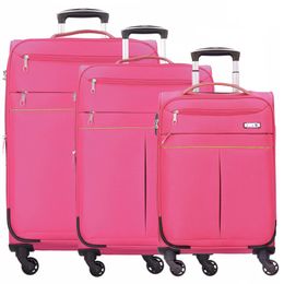 d&n D&N Suitcase Set male size One size Pink