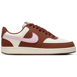 Nike Sportswear Sportschuh 'COURT VISION' Damen Gr&ouml;&szlig;e 40 mokka / rosa / wei&szlig;