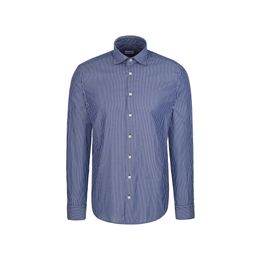 Seidensticker Business Shirt male size 48 Dark blue