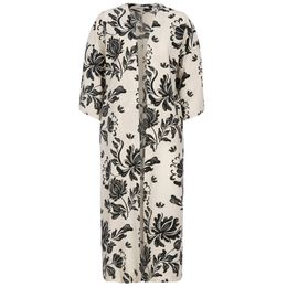 Cellbes Of Sweden Offener Kaftan mit Taschen Damen Gr&ouml;&szlig;e XXL/XXXL schwarz / wei&szlig;