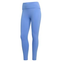 adidas Performance Sporthose 'Studio All Me' Damen Gr&ouml;&szlig;e 4XS royalblau / wei&szlig;