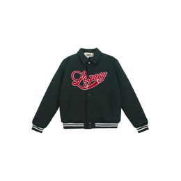 Legacy Studios Jacke 'Varsity' Damen Gr&ouml;&szlig;e XXL dunkelgr&uuml;n / rot / wei&szlig; Sommerjacke