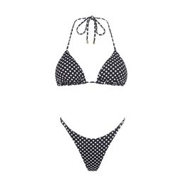 Acuarela Brand Bikini 'Polka Dots' Damen Gr&ouml;&szlig;e L schwarz