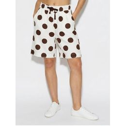 Bianco Lucci Pants female size 40 Dark brown / White