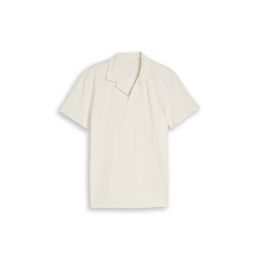 Tom Tailor Resort Poloshirt aus Piqu&eacute; Herren Gr&ouml;&szlig;e L wei&szlig;