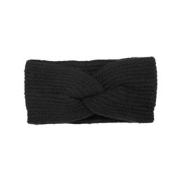 styleBREAKER Stirnband 'Strick Stirnband Rippenmuster Twist Knoten' Damen Gr&ouml;&szlig;e One Size schwarz