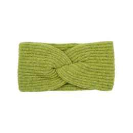 styleBREAKER Stirnband 'Strick Stirnband Rippenmuster Twist Knoten' Damen Gr&ouml;&szlig;e One Size limette