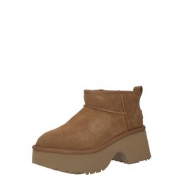 UGG Australia UGG Boots 'Classic Ultra Mini New Heights' female size 40 Caramel