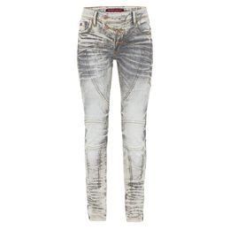 Cipo & Baxx CIPO & BAXX Jeans 'WD502' female size 32 Light grey