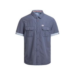 CAMP DAVID Button Up Shirt male size M Blue
