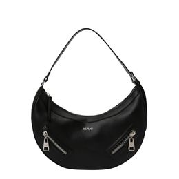 Replay Shoulder Bag female size One size Black / Silver