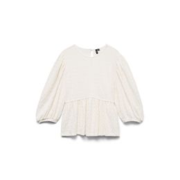 Vero Moda Curve Shirt 'SIRI' Damen Gr&ouml;&szlig;e XXXL wei&szlig;