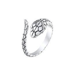 Kuzzoi Ring Herren Gr&ouml;&szlig;e 60 schwarz / silber
