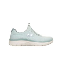 SKECHERS Sneakers 'Summer Haze' female size 42 Green / Pastel green