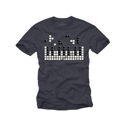 Makaya Shirt 'Piano' Herren Gr&ouml;&szlig;e 4XL basaltgrau