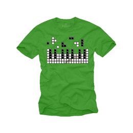 Makaya Shirt 'Piano' Herren Gr&ouml;&szlig;e XL hellgr&uuml;n