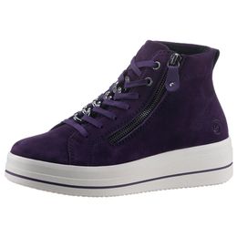 Remonte High-Top Sneakers female size 41 Aubergine